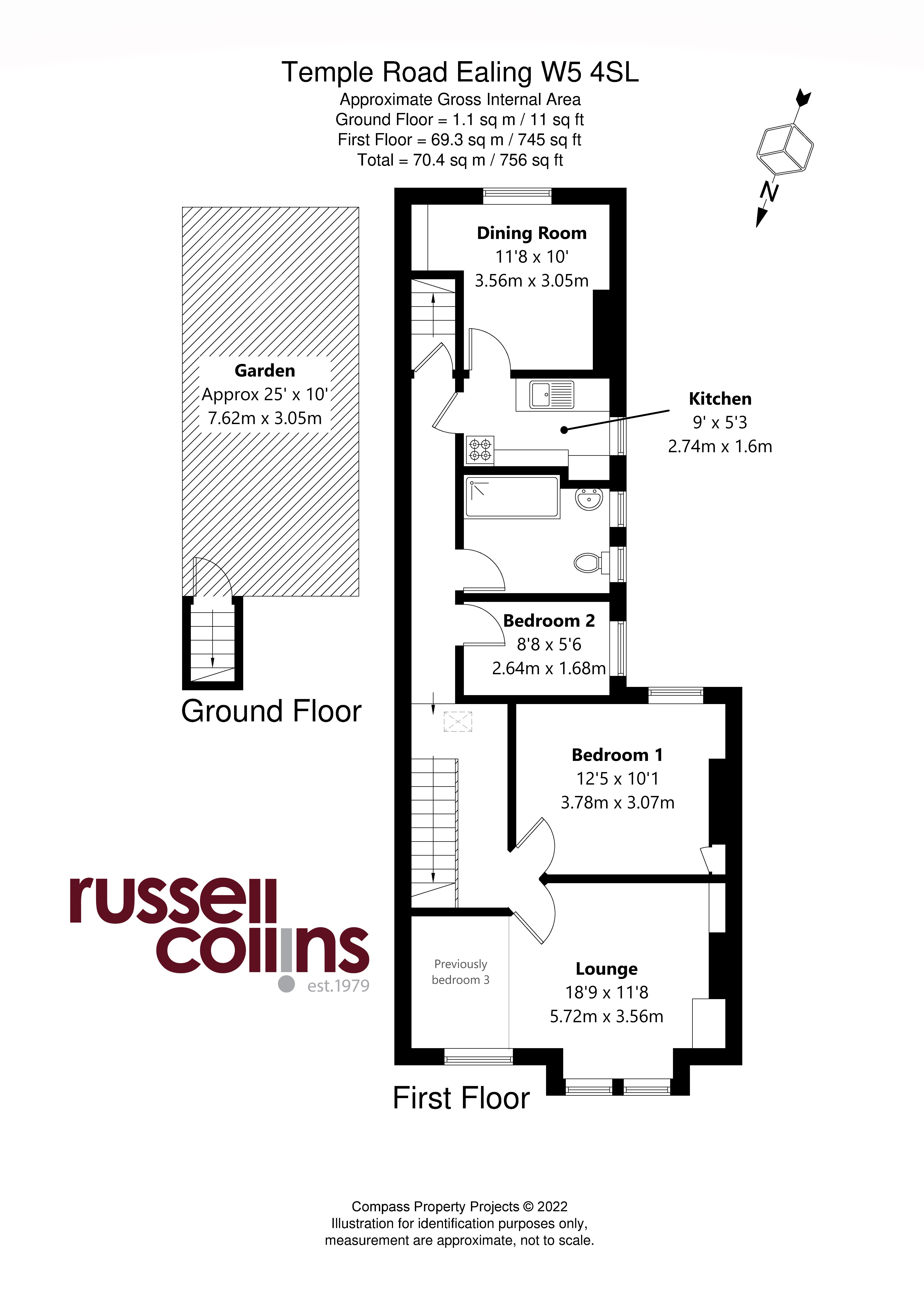 Property in Temple Road, London, W5 4SL